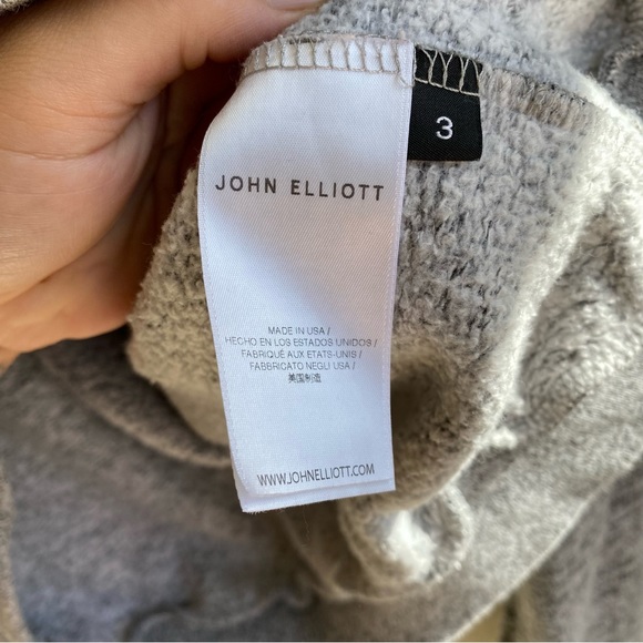 John Elliott | Shirts | John Elliot Drawstring Hoodie With Kangaroo ...